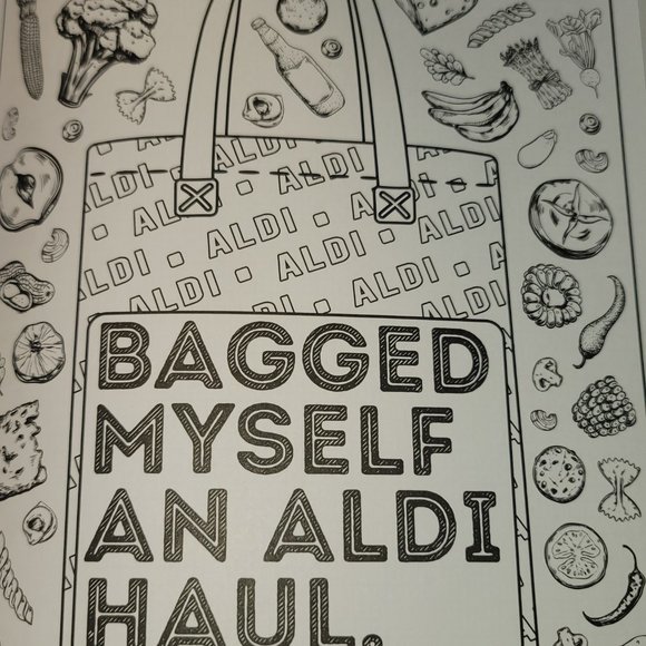 Aldi | Toys | Aldi Super Fan Supermarket Grocery Store Coloring ...